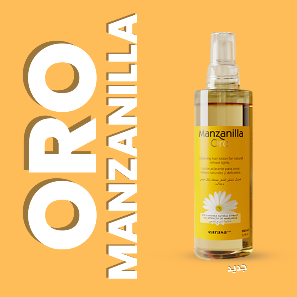 Manzanilla Oro Hair lightener with Chamomile Water - 180 ml ...